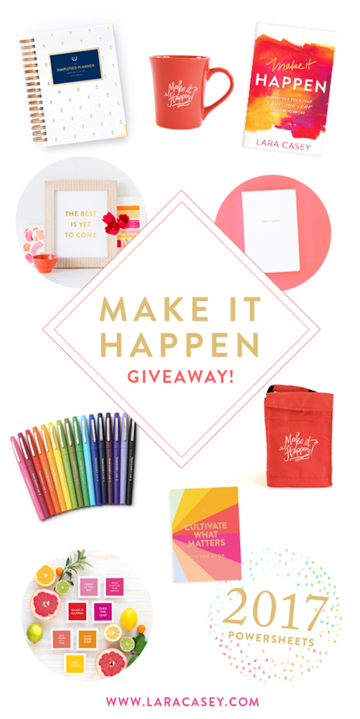 GRACE-FILLED GOAL SETTING FREE E-BOOK + HUGE GIVEAWAY - Lara Casey