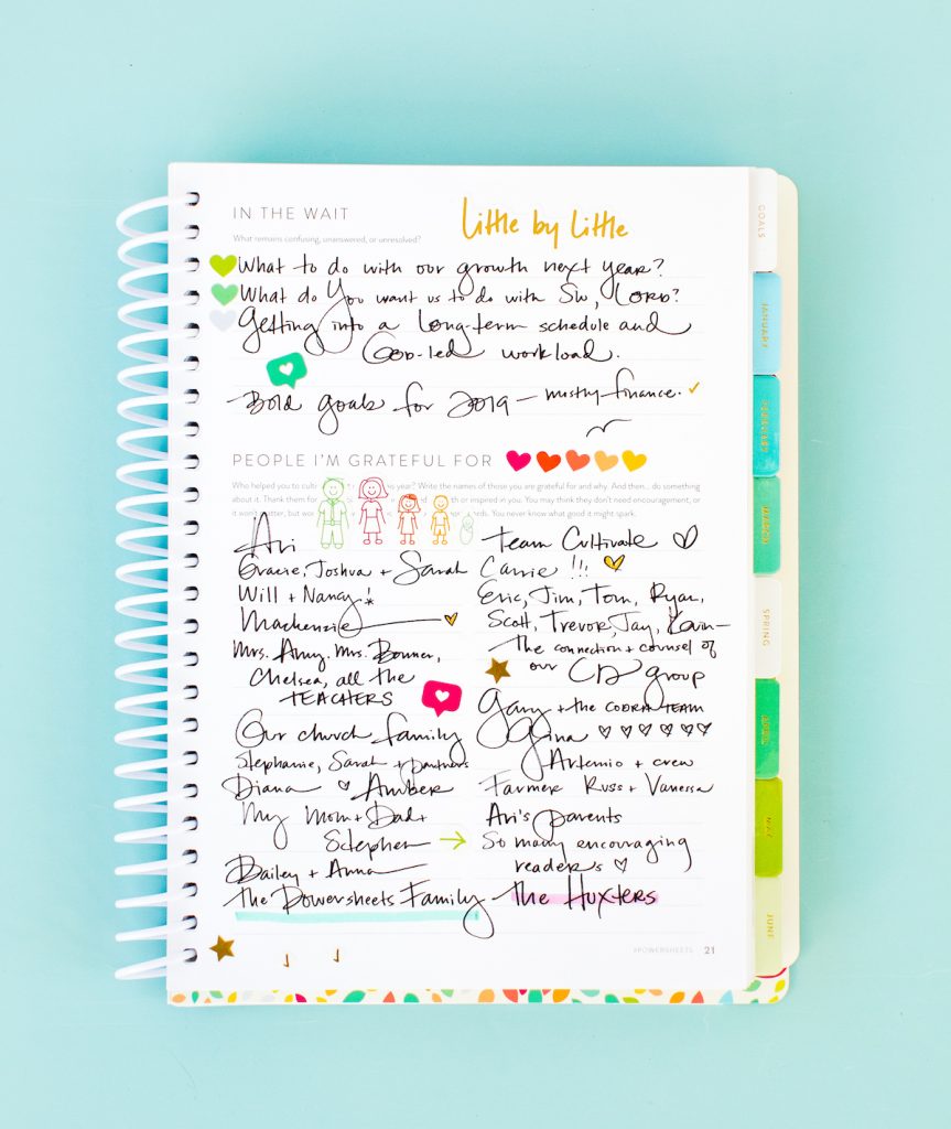 2019 Goals Goal Setting Lara Casey2019LaraPS_Cultivate_MackenzieKern163 ...