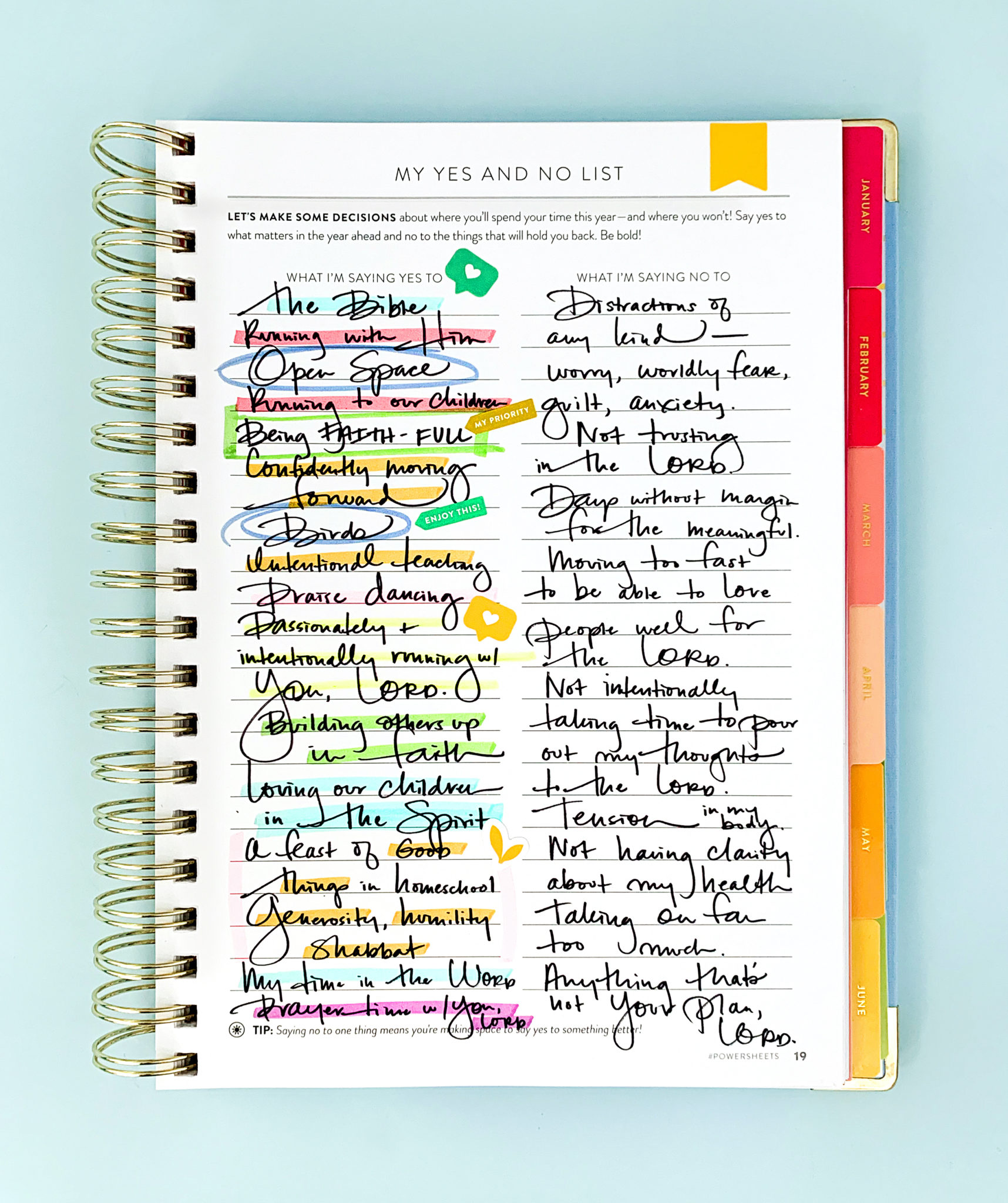 Goal Setting Series: My 2021 PowerSheets Goals - Lara Casey